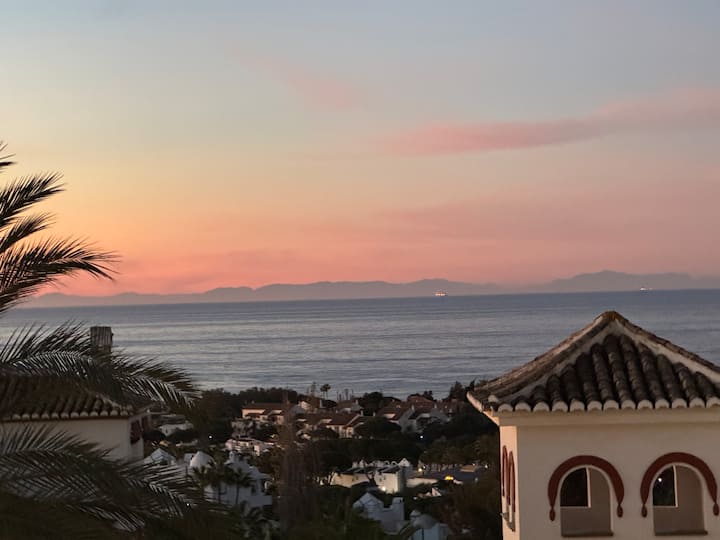 Penthouse: 2 Ch, 2sdb, Golf,  Piscine, Plage - Marbella