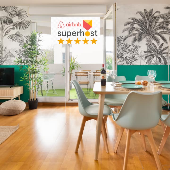 Lush House Avec Terrasse/13 Mnparis Centre+parking - Stade Rolland Garros