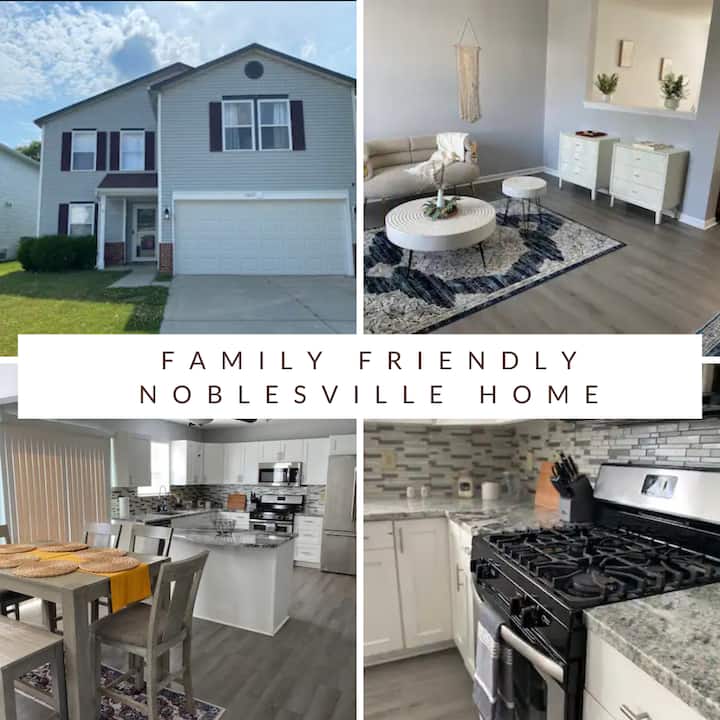 Spacious 5br Home – Central & Group Friendly - Noblesville, IN