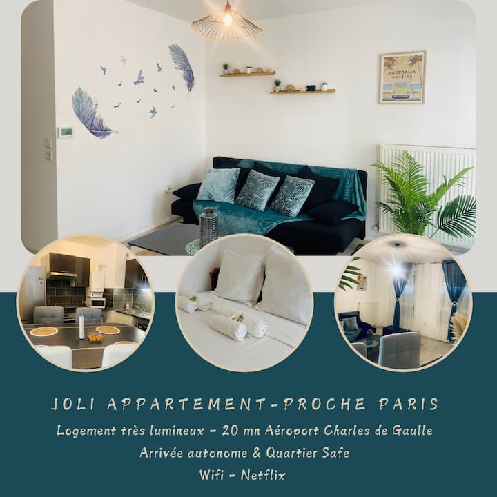 Confort Appart Entre Paris & Aéroport Cdg - ibis budget Goussainville Charles de Gaulle