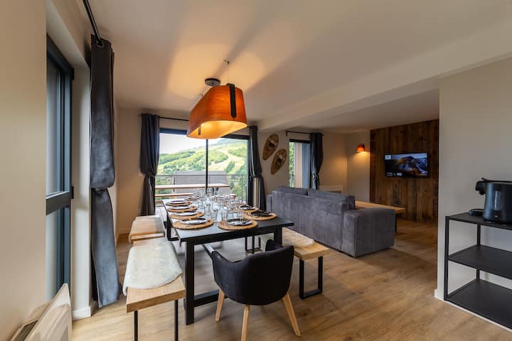 Ambiance Chalet. La Landie - Cosy Et Vue Unique- - Super-Besse