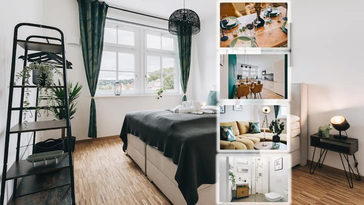 Oasis Appart - Residenzoase - Netflix - Tiefgarage - Dresden