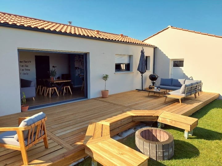 Escale Familiale Entre Mer & Vignes - Brem-sur-Mer