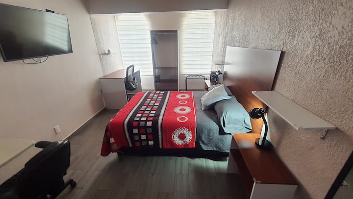 Estudio 1 O 2 Pax. Gran Ubicación"´ - Benito Juarez