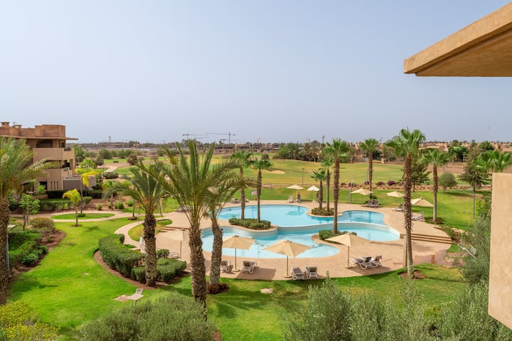 Relax Front Of Pool Atlas Golf - Marrakesh