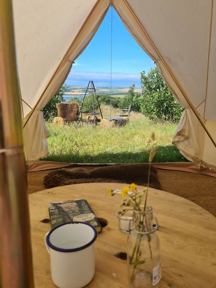 Nettle @ The Orchard Bell Tent Camp - Salcombe