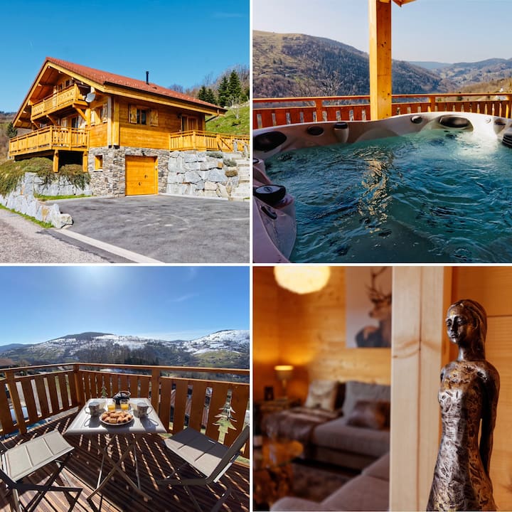 Cosy Home - Chalet D'exception, Spa Et Sauna, 4p - Ventron