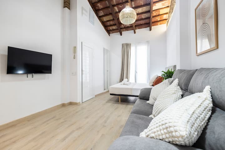 Encantador Estudio A Pasos De La Playa - Valencia