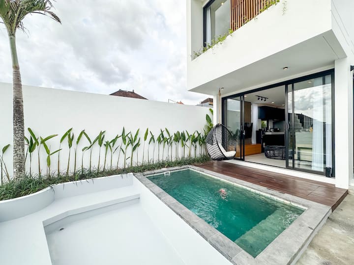 Minimalist 2br Tiny Villa Close To Central Canggu - Canggu
