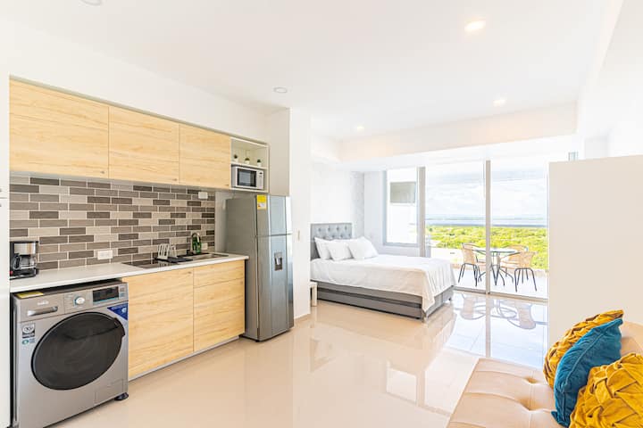 Lujoso Apartamento Cartagena - 2 Mins Aeropuerto - Cartagena, Colombia