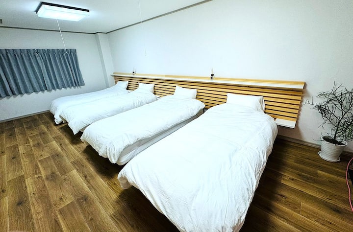 世界遺産巡り・7名までの旅行・ビジネスに最適／新宮駅徒歩4分／ハウス② - 신구시