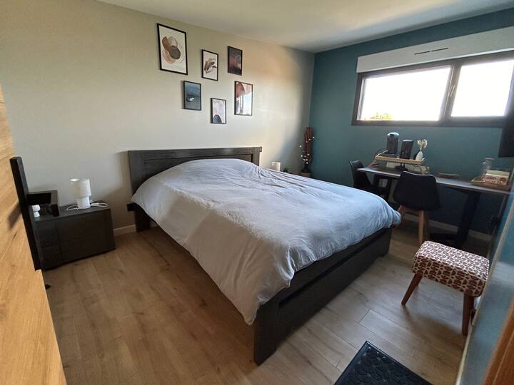 Gite Neuf Une Chambre Avec Accès Possible Jacuzzi - Portbail