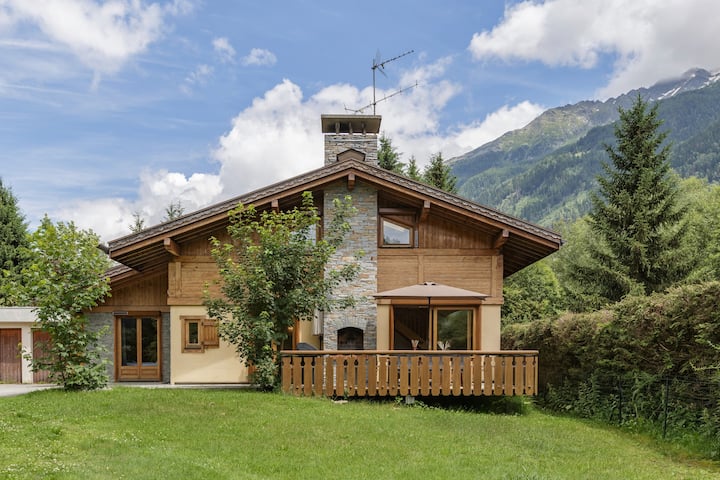 Chalet 4ch Jardin | Nature | Vues | Bbq | Poële - シャモニー