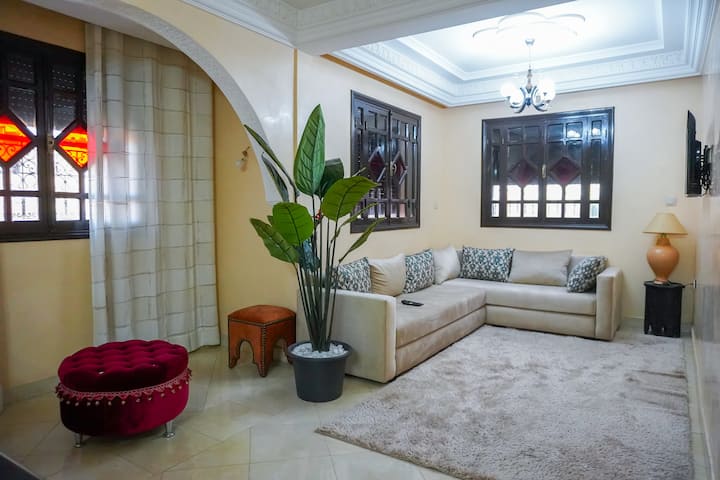 Maison Privée-3ch-2 Salons Netflix & Clim- Centre - Marrakesh
