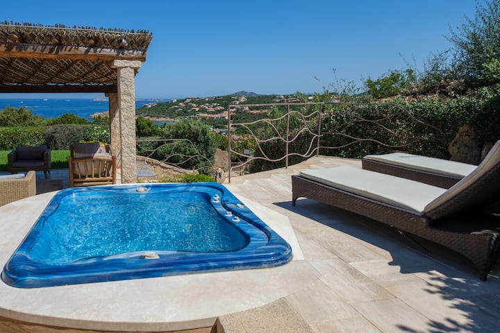 [Porto Cervo] Villetta Con Jacuzzi E Vista Mare - La Maddalena