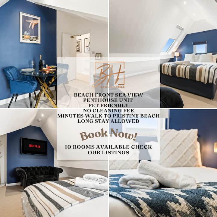 Bowles Hotels | Beachfront Seaview Penthouse #9 - Saltburn-by-the-Sea
