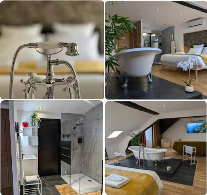 La Suite - Villa Valmy - Hypercentre - Gare Sncf - Montluçon
