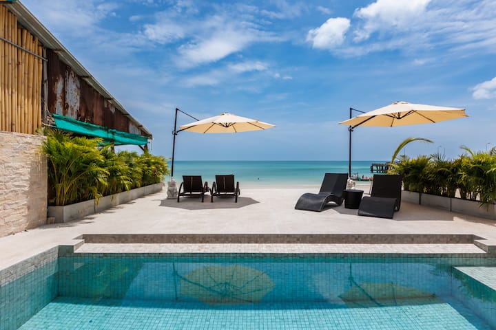 Beachfront Luxury Villa W/ Private Pool 4 Masters - Ko Pha Ngan