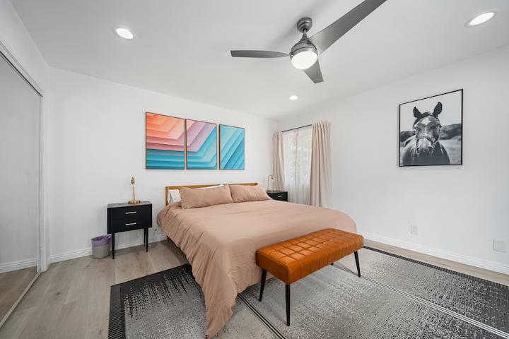 Trendy Studio With Ac Near Sofi, The Forum & Lax - Culver City