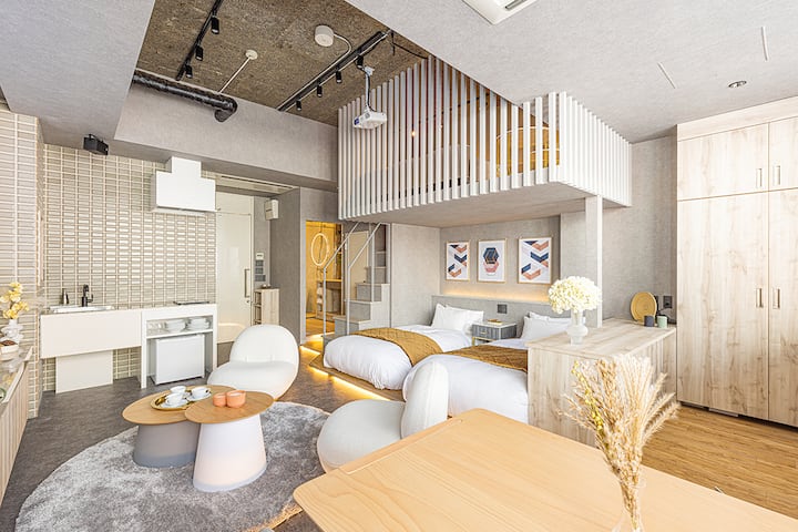 Birupaku - Charming Cozy Room With Mini Kitchen - Shizuoka, Japan