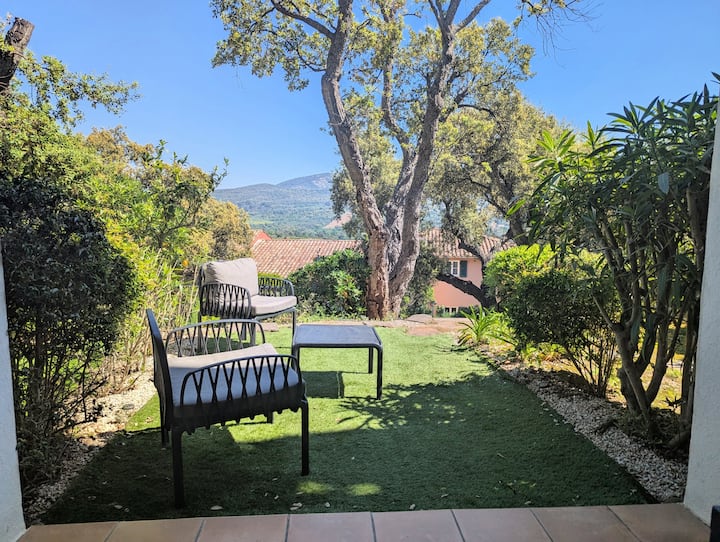 2 Pièces Climatisé 4/5pers Restanques - Grimaud