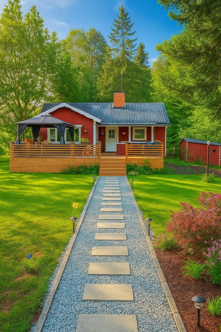 Röd Stuga By Falunio - Järna