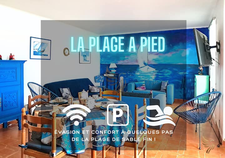 Appt Escale Marine -6pers-park Wifi - Vue Sur Parc - Fréjus