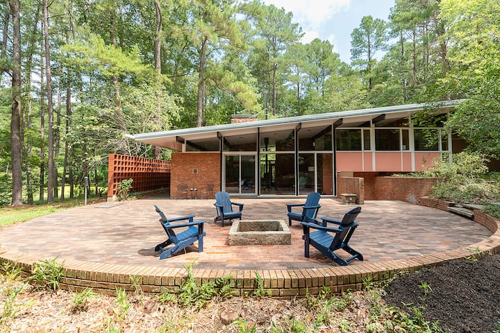 Villa Pinea, Secluded Mcm Gem Close To Unc & Duke! - Chapel Hill
