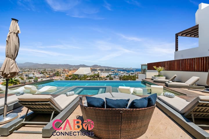 Marina View | Bartender, Butler & Maid Included - Cabo San Lucas