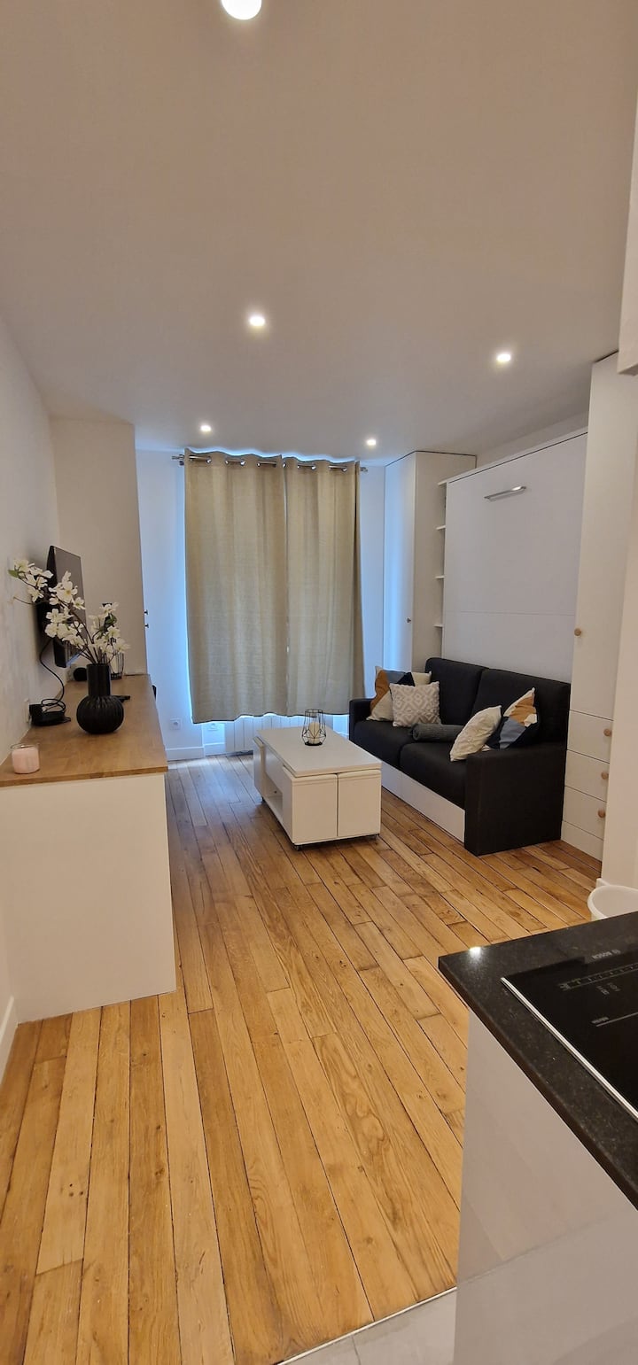 Charmant Studio Tout éQuipé Et Rénovation Totale - Párizs