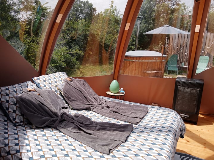 Au Dôme Zen - Bain Nordique Sauna Privés - Tarn-et-Garonne