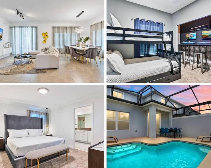 Brand New Home 05 Bedrooms/4 Baths At Storey Lake - Kissimmee