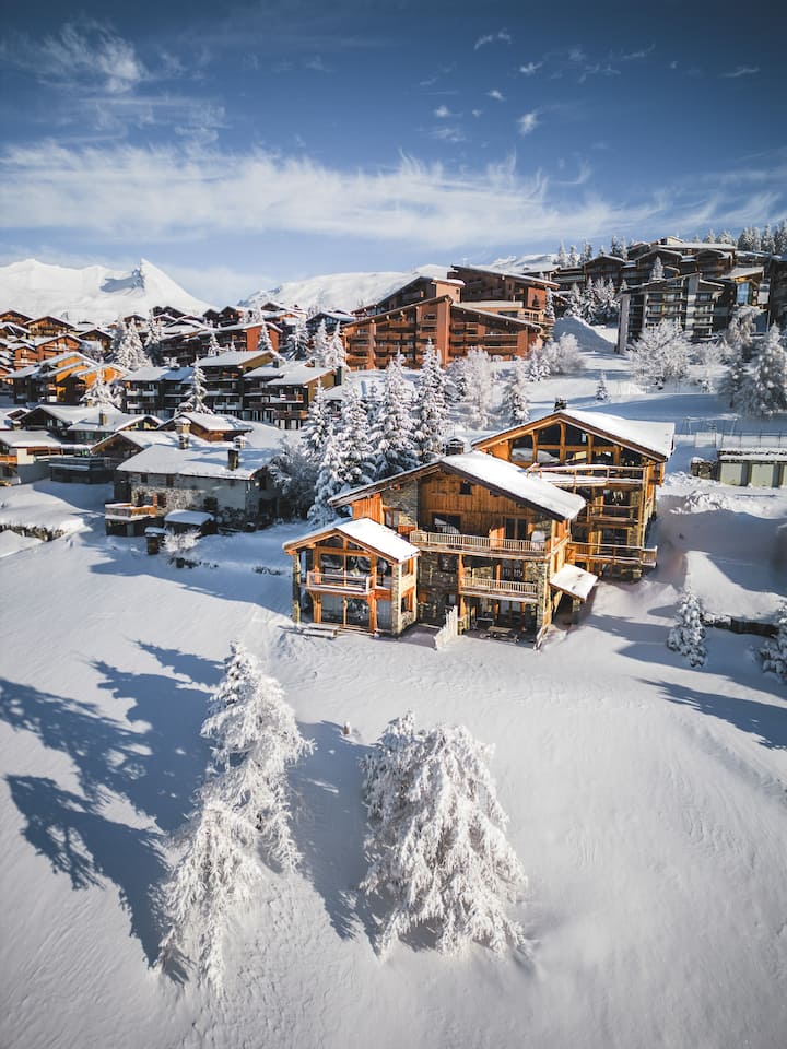 Appt 3* En Chalet, 86m², 8 Pers-la Rosière Station - Arc 2000