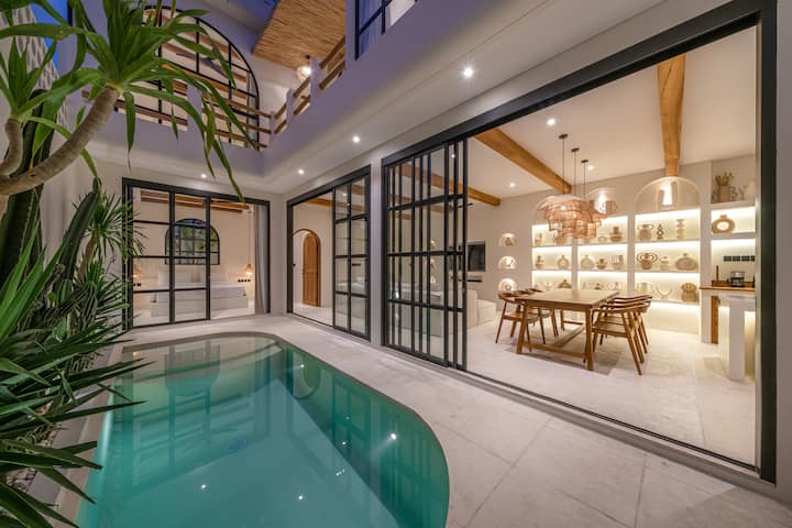 Villa Méditerranéenne 3br: Chef-d'œuvre à Canggu ! - Canggu