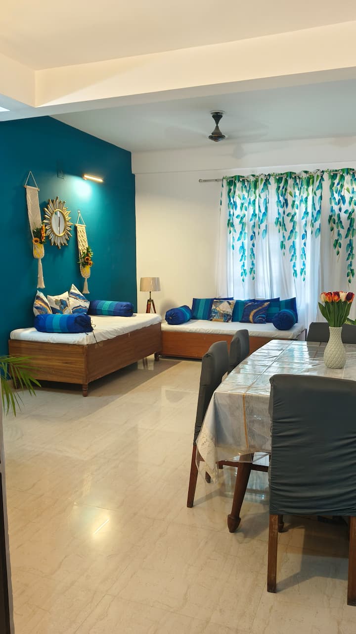 2bhk With Lift Near Ghats Temples:casa Azul - Varanasi