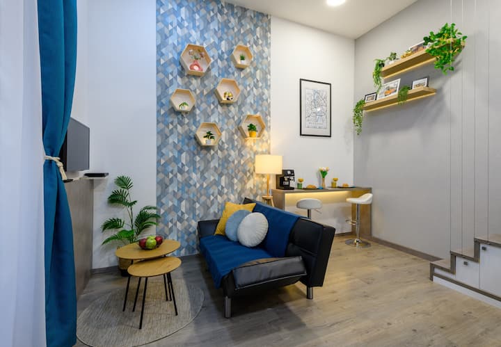 Central Loft Studio • Long-stay Friendly - Budimpešta