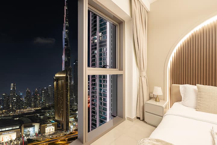 Burj Khalifa View | High Floor | Dubai Mall Access - Dubái