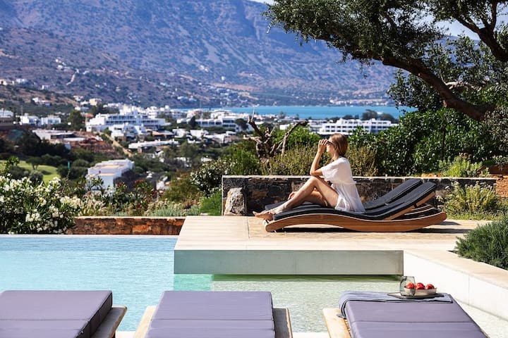 Villa Zoe, Bay Views & Chic Design By Etouri - Agios Nikolaos
