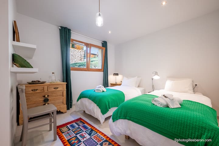Maison D'hôtes Outhera - Chambre Montagne - Orcières Merlette