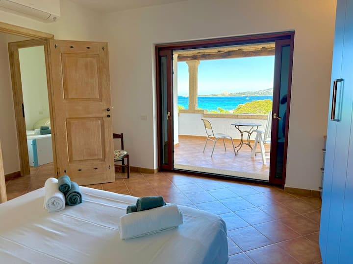 Villa Monti Corru, Vista Mare, 4 Camere E 4 Bagni - Arzachena