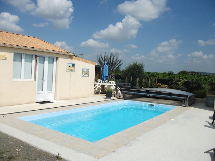 Studio 2+1 , Terrasse Et Piscine - Luçon
