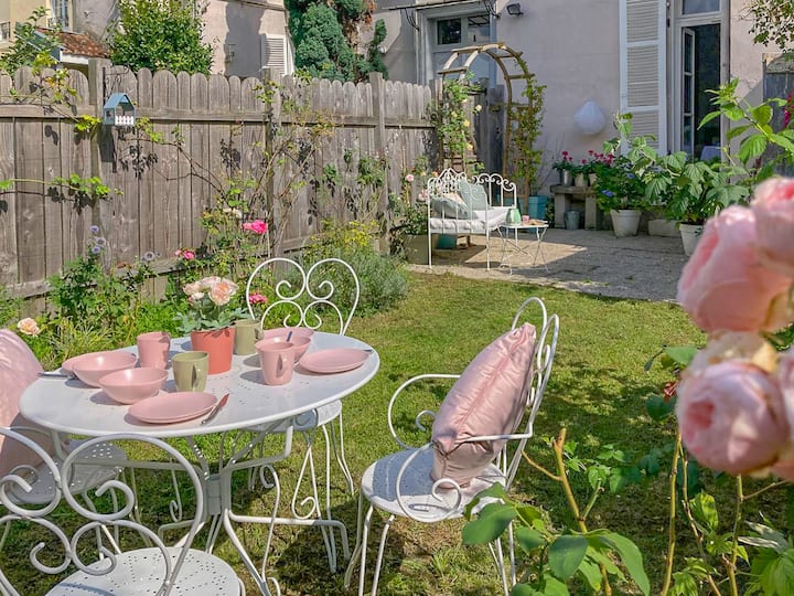 Stationnement Rue Gratuit - Jardin - Confort - Troyes