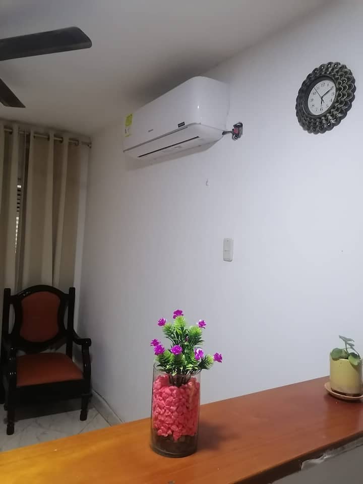 Hermoso Aparta-estudio Amoblado/espacio Para 2 - Quibdó