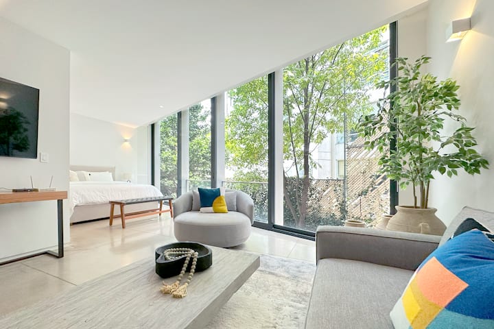 Stylish Loft In The Heart Of Roma Norte - Mexico City