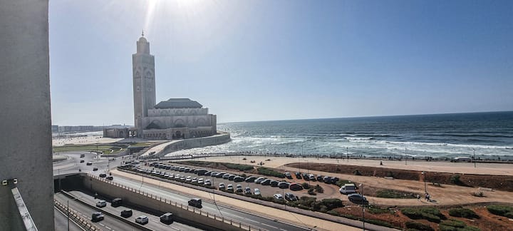 Appart Vue Mer Mosquée Hassan 2 - Casablanca