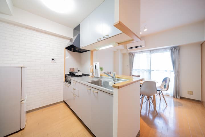 Sn2a/おしゃれで広々としたお部屋/大須商店街徒歩10分/8人宿泊可能 - Nagoya