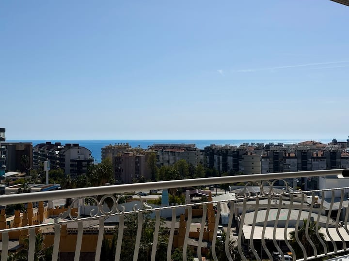 Sa Apartments! Sea View 2bd Flat - Alanya