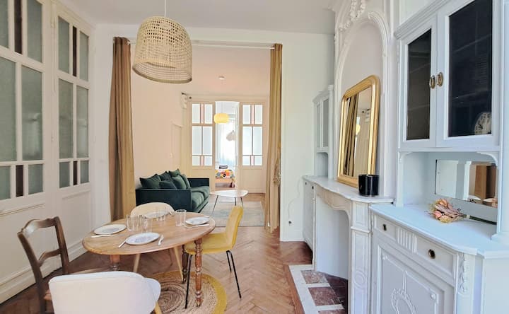 Beau T2 Avec Verrière & Jardin – Proche Lille - ibis Lille Lomme Centre