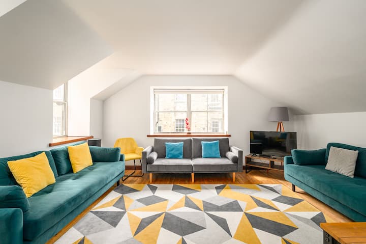 Bright 2br City Centre Apartment - Édimbourg