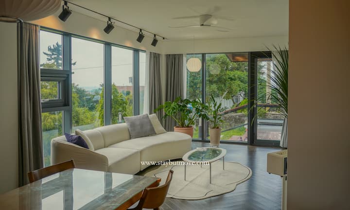 [온월] 온수자쿠지/독채/야외바베큐/카페거리 10분/도서관/운동장/해수욕장15분/편리한교통 - Jeju-si